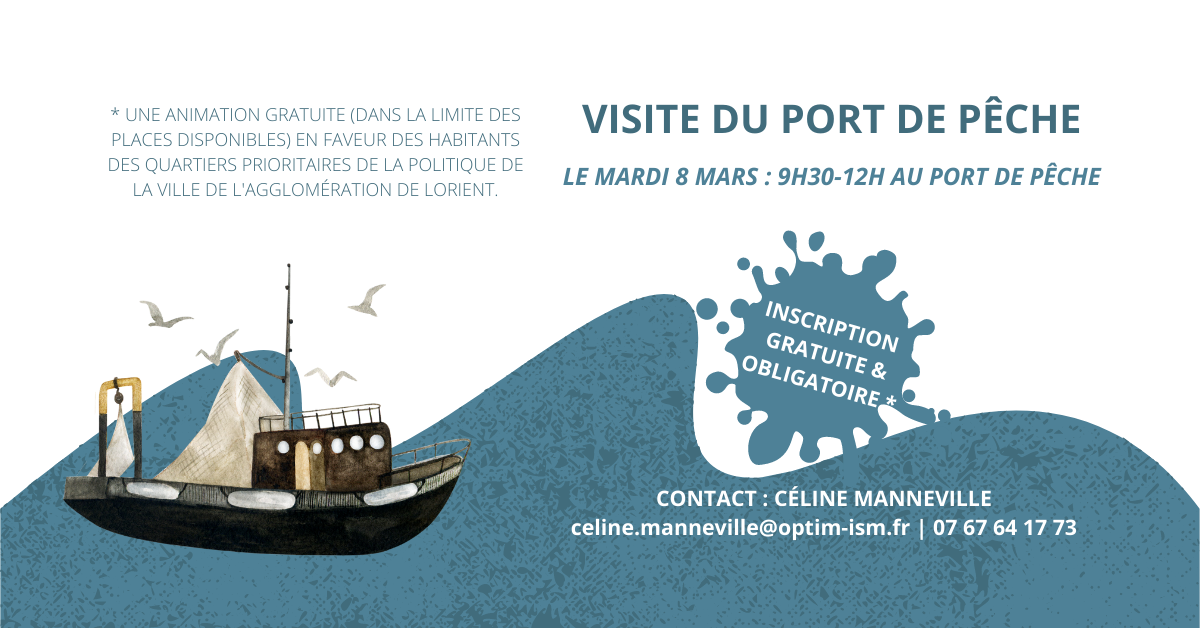 Visite du port de pêche - Optim'ism