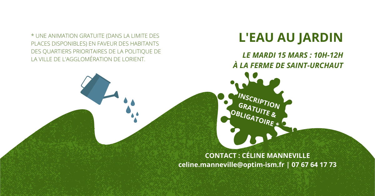 L'eau au jardin - Optim'ism