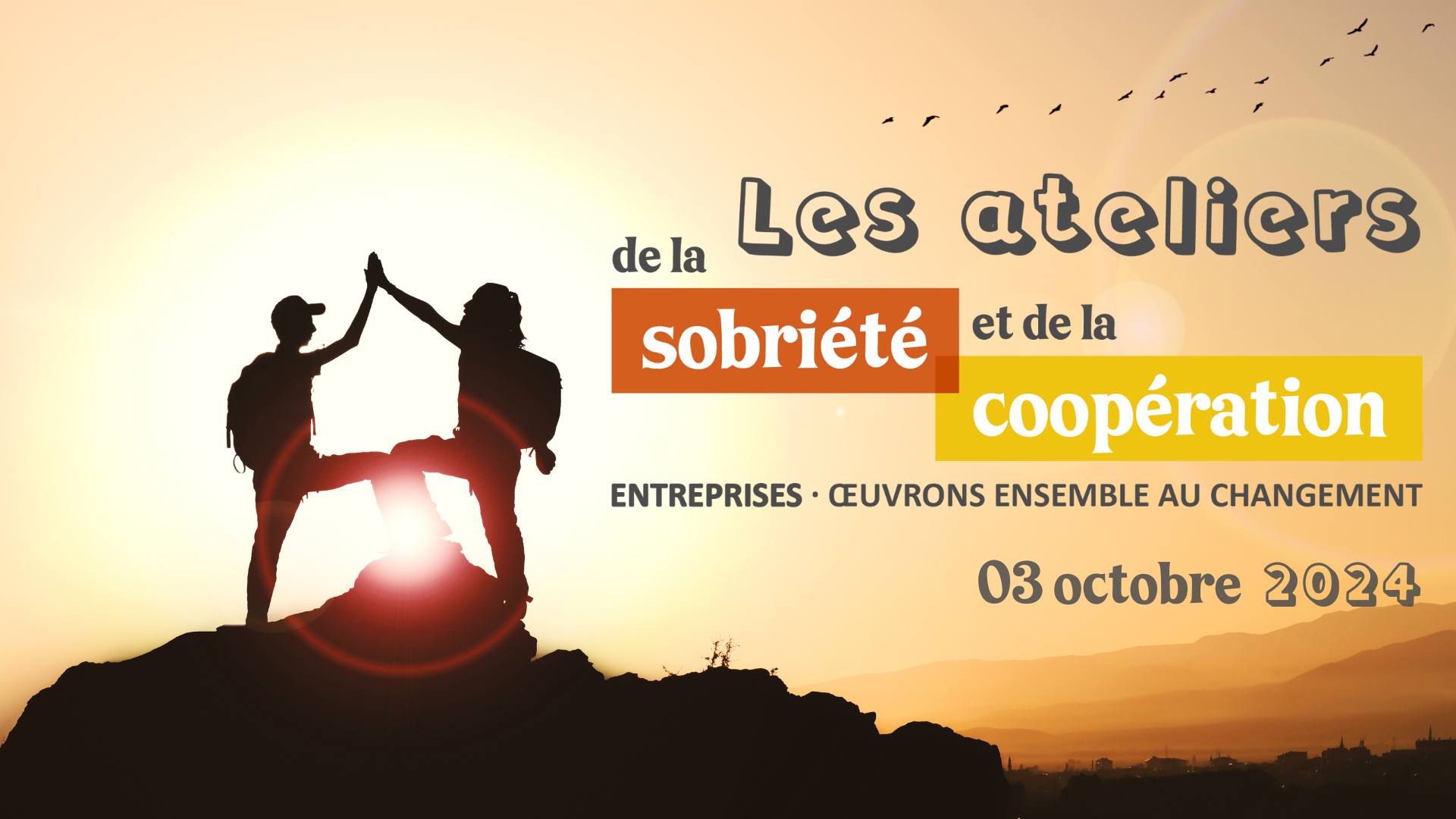 Sobriété et coopération : les ateliers du territoire - Optim'ism