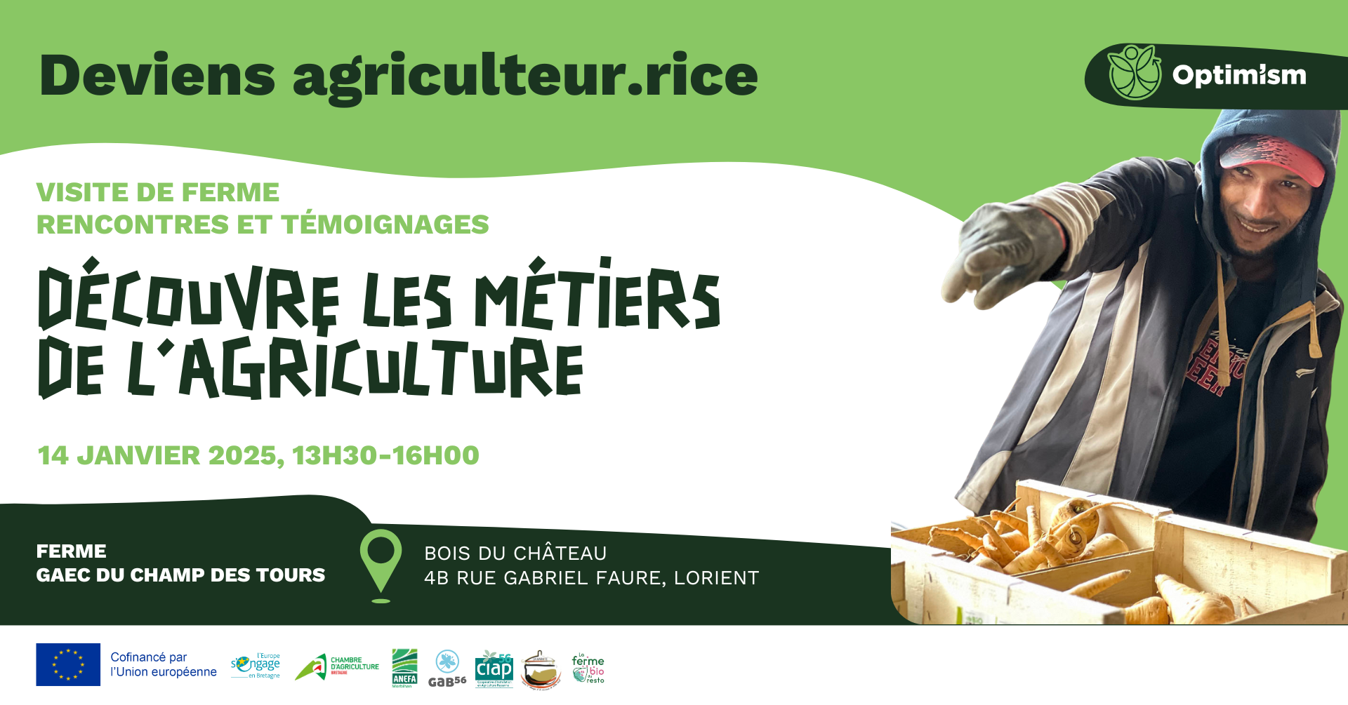 Deviens agriculteur.rice - Optim'ism